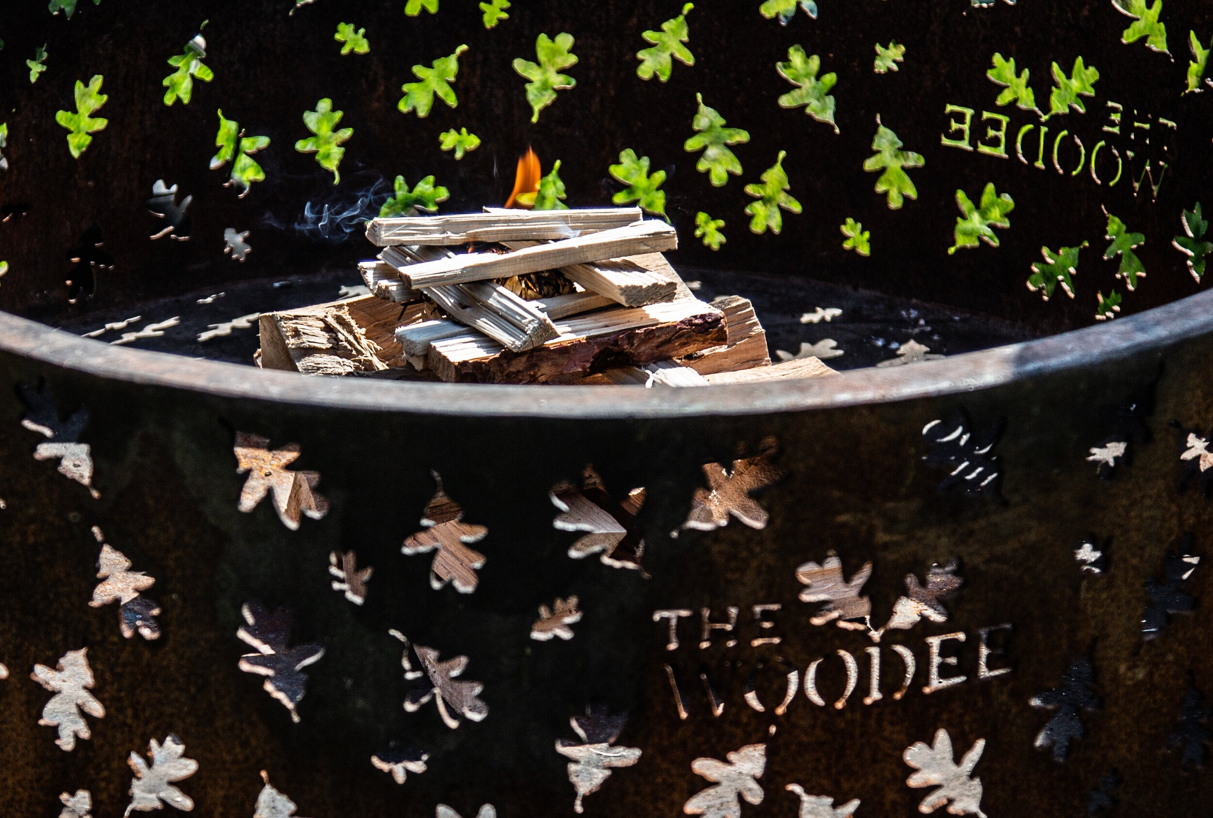 Lighting a Smoke Free Fire... – The Woodee